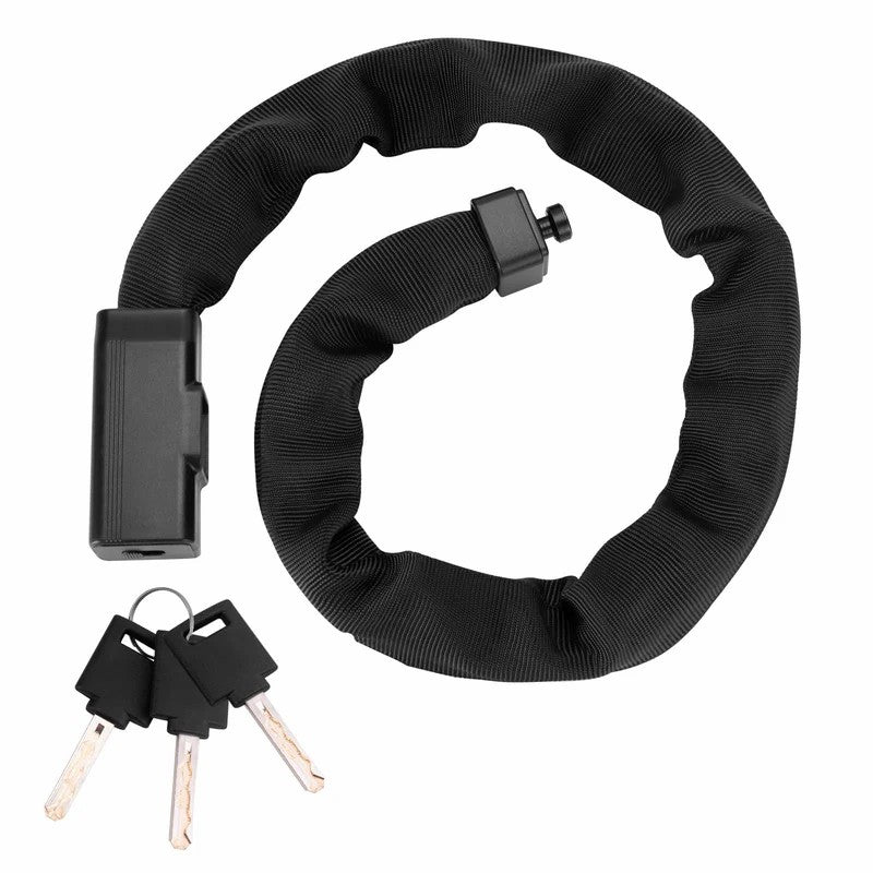 ROCKBROS Two-Ended Chain Bike Lock for Heavy Duty Security